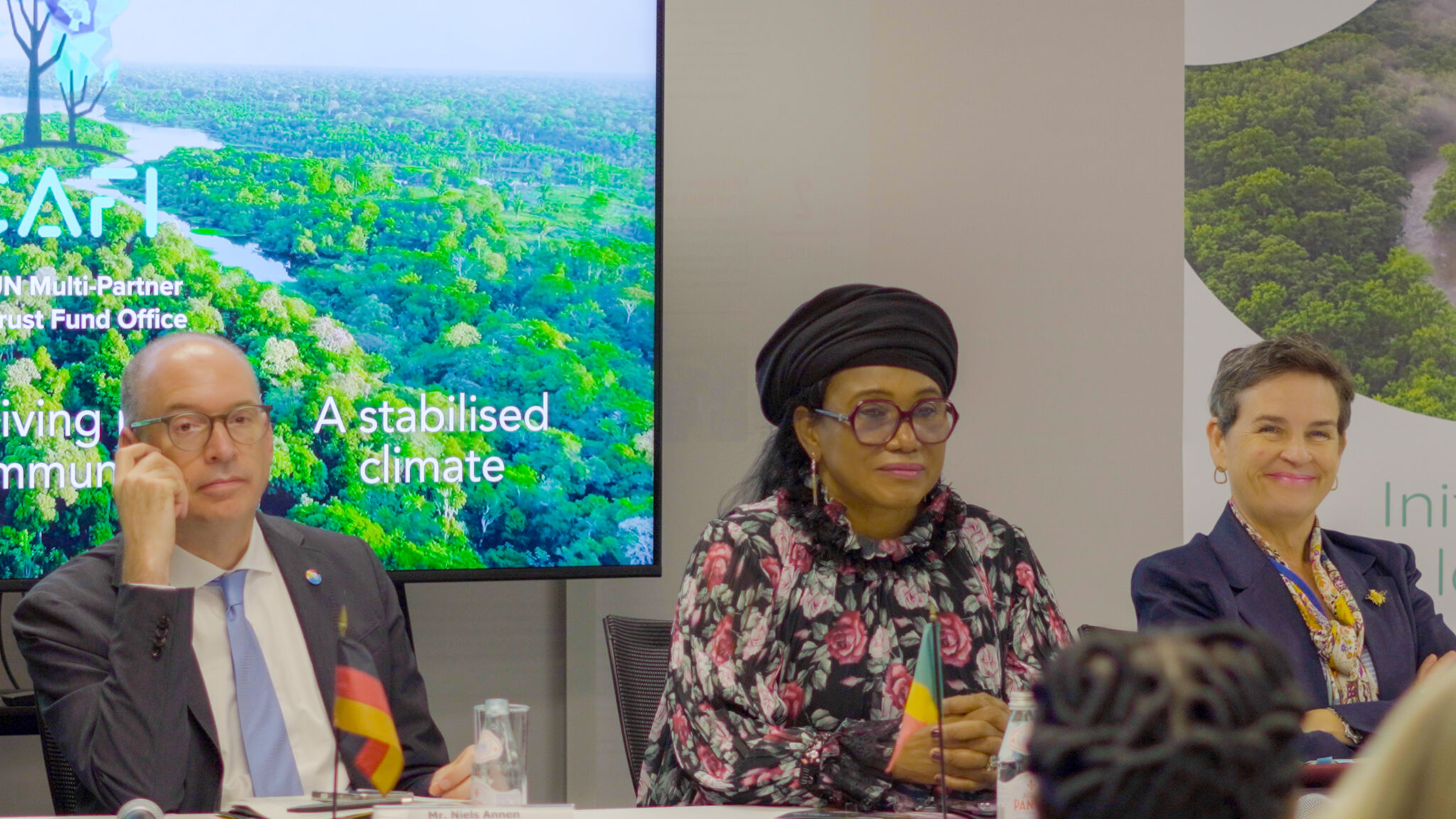 The Republic of Congo Minister of Forest Economy, Mrs Rosalie Matondo ...